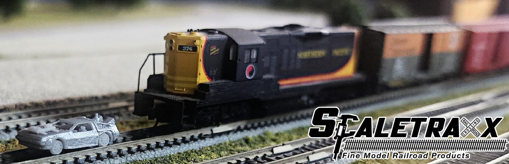 Z Scale BTTF Doc Brown’s Time Machine - scaletraxx.com