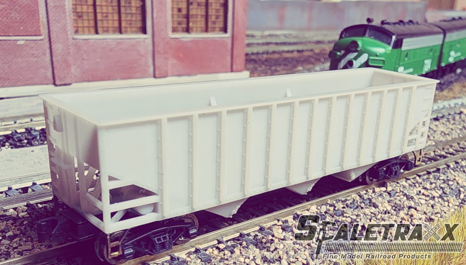 N Scale H39 70 Ton Hopper 3PK (With Brass Stirrups) - scaletraxx.com